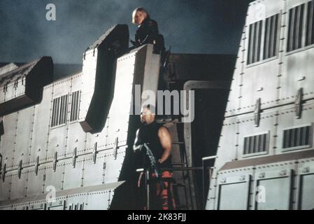 GHOSTS OF MARS L-R, ICE CUBE, CLEA DUVALL, JOANNA CASSIDY, JASON ...