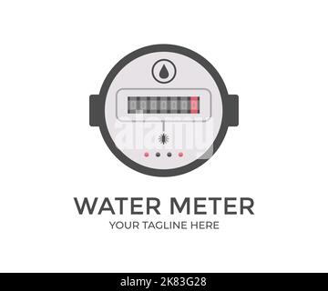 water meter icon illustration design Stock Vector Image & Art - Alamy