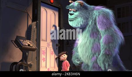 boo monsters inc in the disney pixar countdown to fun parade in walt ...