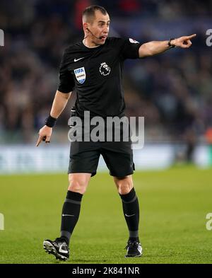 Match referee Peter Bankes Stock Photo - Alamy