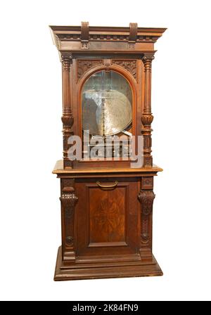 Jukebox,Vintage Jukebox on white background Stock Photo - Alamy