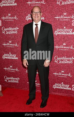 Mike Perry, CEO of Hallmark Cards, attends Hallmark Channel's Countdown ...