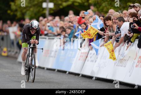Matthew Bottrill of Team Drag2Zero during the National Time Trial ...