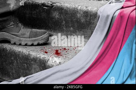 National flag of Sapiosexual pride on a flagpole Stock Photo - Alamy