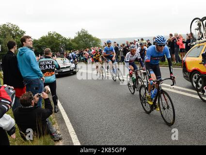 Dan Martin team Garmin Sharp crosses the finish line in 43rd position ...