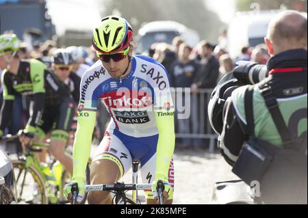 Peter Sagan of team Tinkoff Saxo Bank retains his green points leader's ...