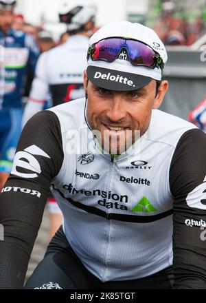 Bernhard Eisel team Sky in action Stock Photo - Alamy