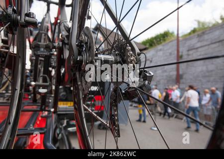 Michael Matthews in Team Sunweb during the cycling Bretagne classic ...