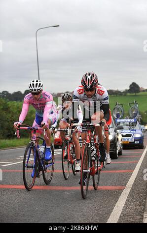 Team Plowman Craven's Evan Oliphant in action, during Stage Six of the ...