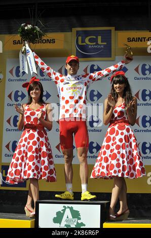 Cofidis Le Credit En Ligne's Christophe Kern wearing the King of The ...
