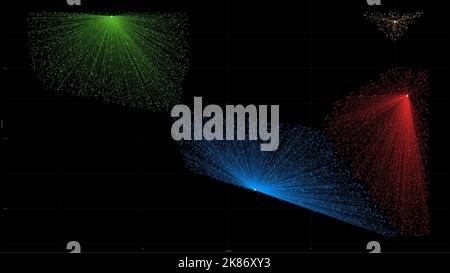 clustering graph with nearest neighbor Stock Photo - Alamy