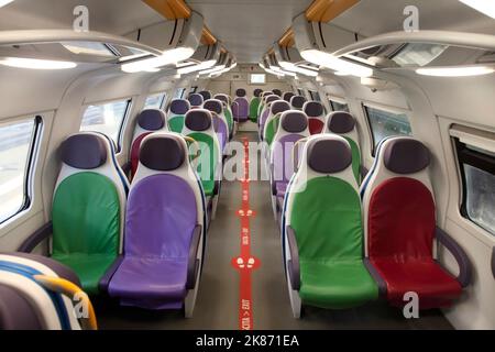 Italian Railways Ansaldo-built "TAF" (Treno Alta Frequentazione ...