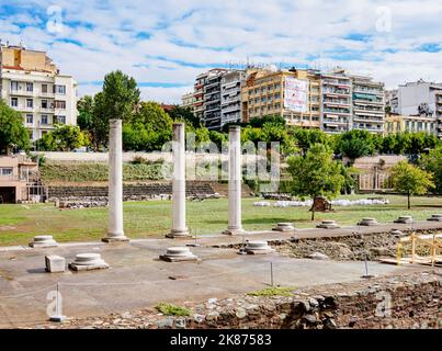 The Roman Forum, Thessaloniki, Macedonia, Greece Stock Photo - Alamy