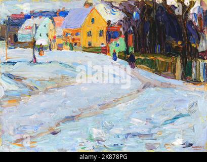 Old Town by Wassily Kandinsky 1902. National Museum Of Modern Art in ...