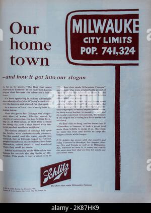 Vintage 20 October 1961 "Life" Magazine Advert, USA Stock Photo - Alamy