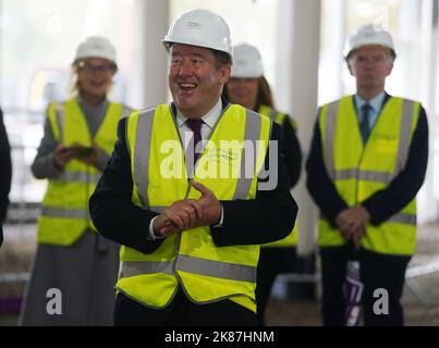 Minister Darragh O’Brien during a visit to agri-food businesses Country ...
