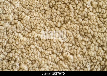 Sheepskin background texture Stock Photo - Alamy