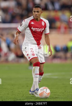 Monaco, Monaco, 6th October 2022. Vanderson of AS Monaco on during the ...