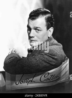 JOSEPH COTTEN ACTOR (1941 Stock Photo - Alamy