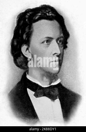 The only known photograph of the Composer Frédéric Chopin (1810-1849 ...