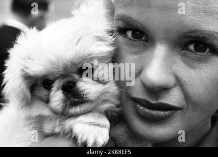 Portrait of actress Jayne Mansfield in an episode of "The Alfred ...
