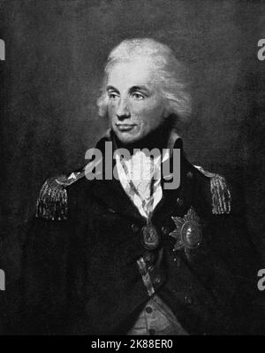 Admiral Horatio Nelson a portrait from old Gibraltar money - pound ...