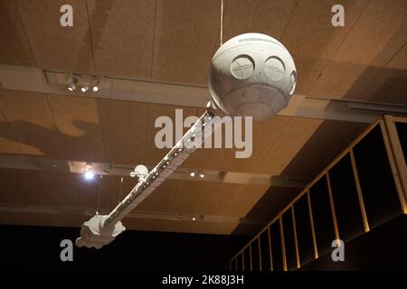 Discovery One spaceship model from 2001: A Space Odyssey Stock Photo ...