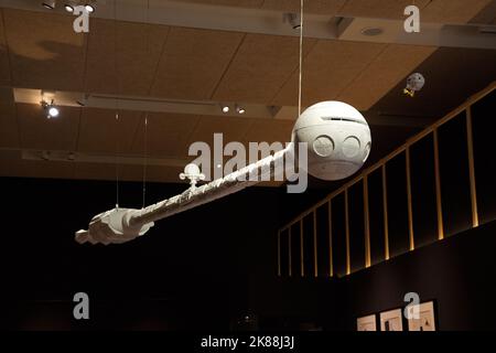 Discovery One spaceship model from 2001: A Space Odyssey Stock Photo ...