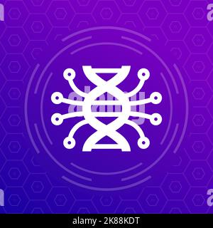 Genetic sequencing concept icon Stock Vector Image & Art - Alamy