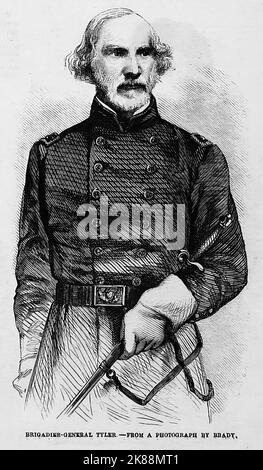 General Daniel Tyler - Union - USA Civil War Stock Photo - Alamy