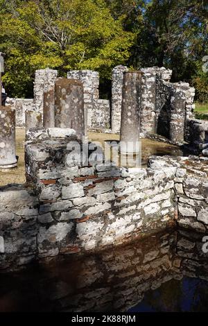 The Baptistery, Butrint was an ancient Greek and later Roman city and ...