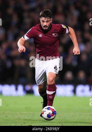 Derby County's Eiran Cashin during the Sky Bet Championship match at ...