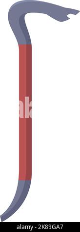 bar crowbar metal cartoon vector illustration Stock Vector Image & Art ...