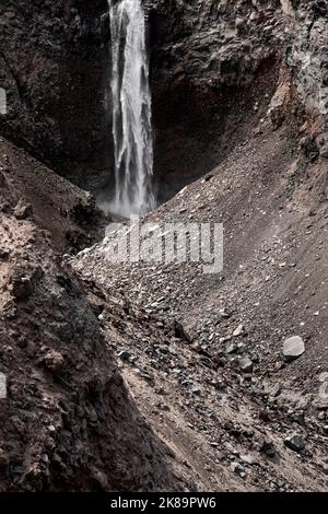 WA22463-00...WASHINGTON - Loowit Creek at Loowit Falls located on the ...