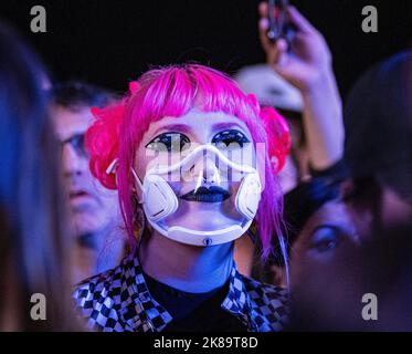 October 21, 2022, Austin, Texas, U.S: Green Day Lead singer BILLIE JOE ...