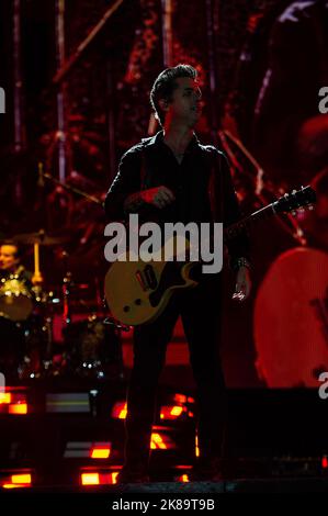 October 21, 2022: Billie Joe Armstrong of Green Day performs on the ...