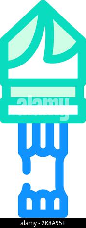 countersink drill bit color icon vector illustration Stock Vector Image ...