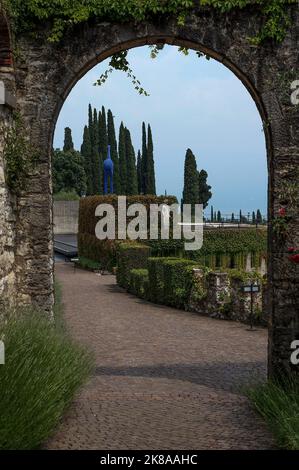 Vittoriale degli italiani, Gardone Riviera, Lake Garda, Lombardy, Italy, Europe Stock Photo - Alamy