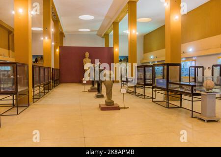 KHARTOUM, SUDAN - MARCH 9, 2019: Interior of Al Waha Mall in Khartoum ...