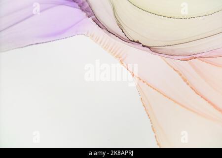 Ethereal Water Texture. Alcohol Ink Wash Stock Photo - Alamy