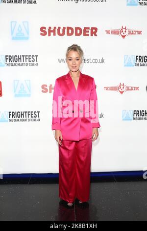 Hannah Traylen attends 'The Hounded' film premiere at Arrow FrightFest ...