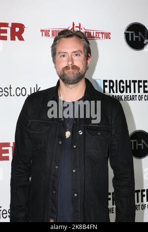Ben Parker attends premiere of 'Burial' at Arrow FrightFest held at ...