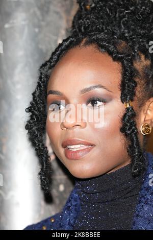 Aliyah Odoffin attends the Mithridate Spring/Summer 2023 runway show at ...
