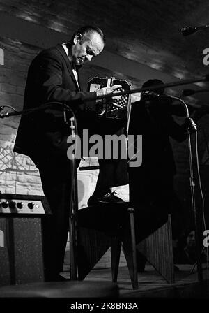 Astor Piazzolla, Argentine bandoneonist and composer of tango music ...