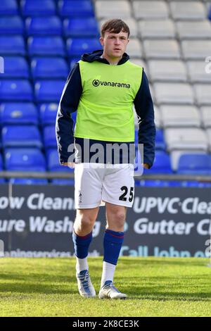 Oldham, UK. 22nd Oct, 2022. Benny Couto of Oldham Athletic before ...