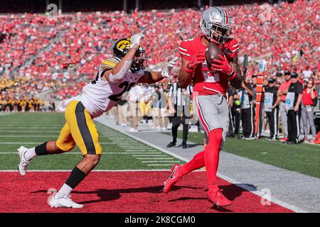 Iowa defensive back Sebastian Castro runs a drill at the NFL football ...