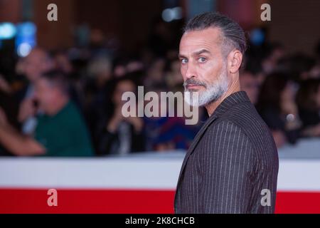 Italian actor Raz Degan attends the red carpet of the film "Era Ora ...