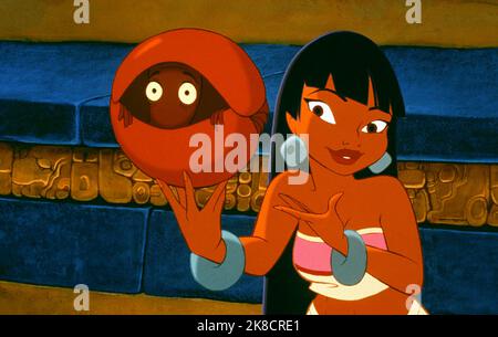 Chel Film: The Road To El Dorado (2000) Characters: Chel Director: Bibo ...