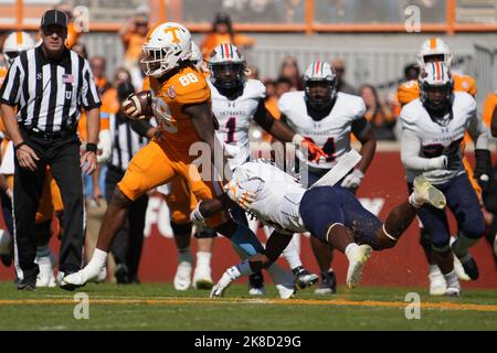 October 22, 2022: Princeton Fant #88 of the Tennessee Volunteers ...