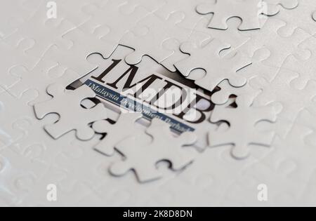 Illustrative editorial of 1MDB scandal concept - 1Malaysia Development ...